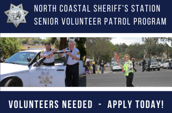 Recruitment for Senior Volunteer Patrol Program | Solana Beach
